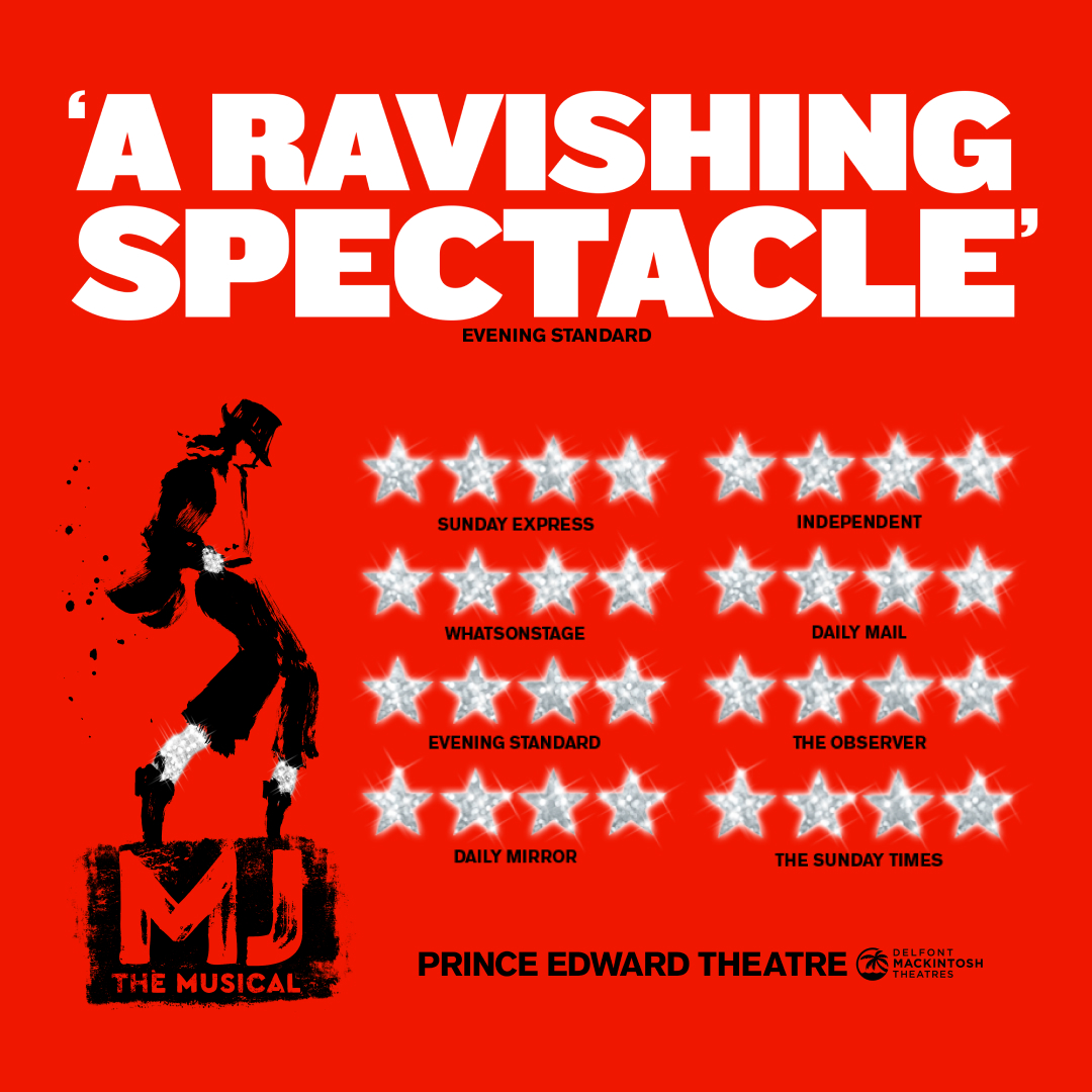 MJ the Musical - Cheap Theatre Tickets - Prince Edward Theatre